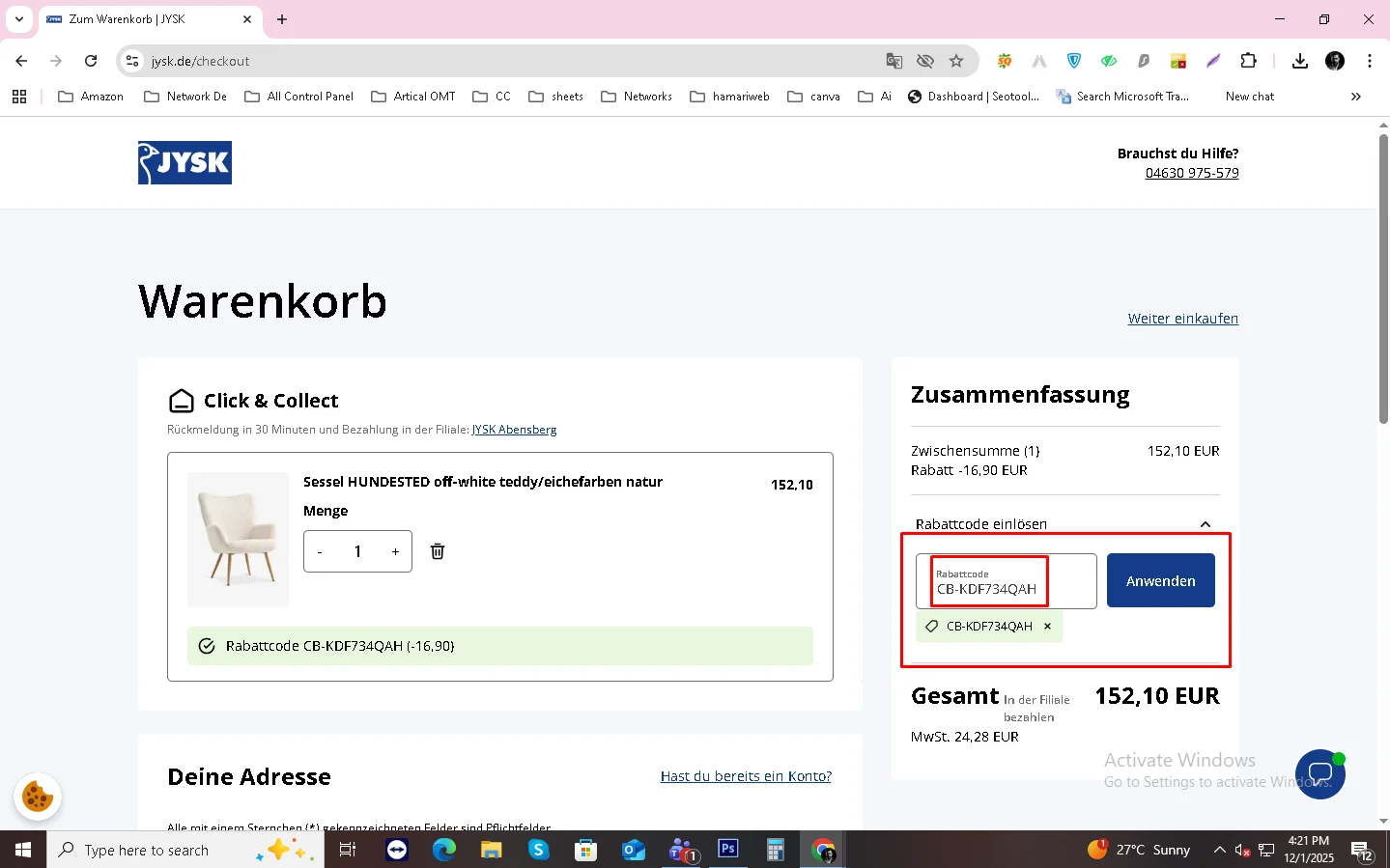 10€ JYSK Rabattcode Januar 2026: 100% Gültige Gutscheine & bis zu 50% ...